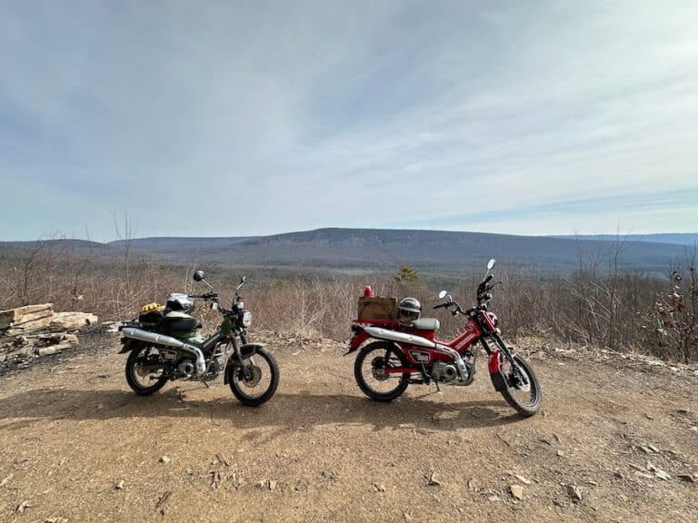 Into the Mountains With the Honda Trail 125 - Scooter in the Sticks